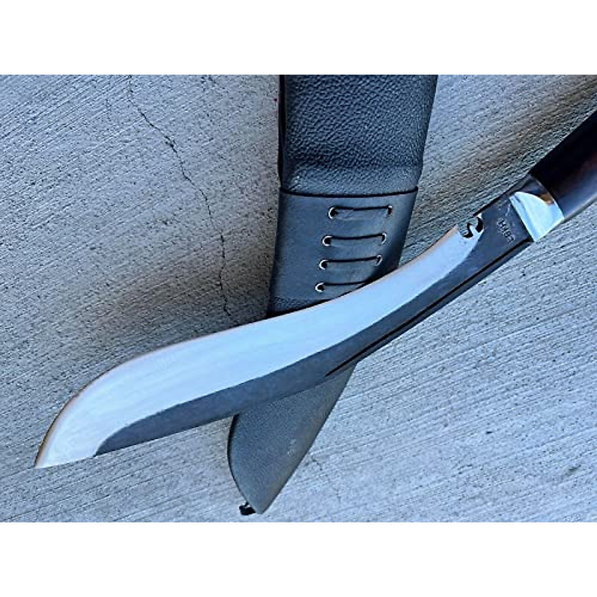 Kukri Supplier - 11″ Traditional Farmer Daily Work Rust Free Khukuri - Hand Forged Full Tang Sharpen Blade - EGKH Factory Outlet in Nepal - High Carbon Steel Knives
