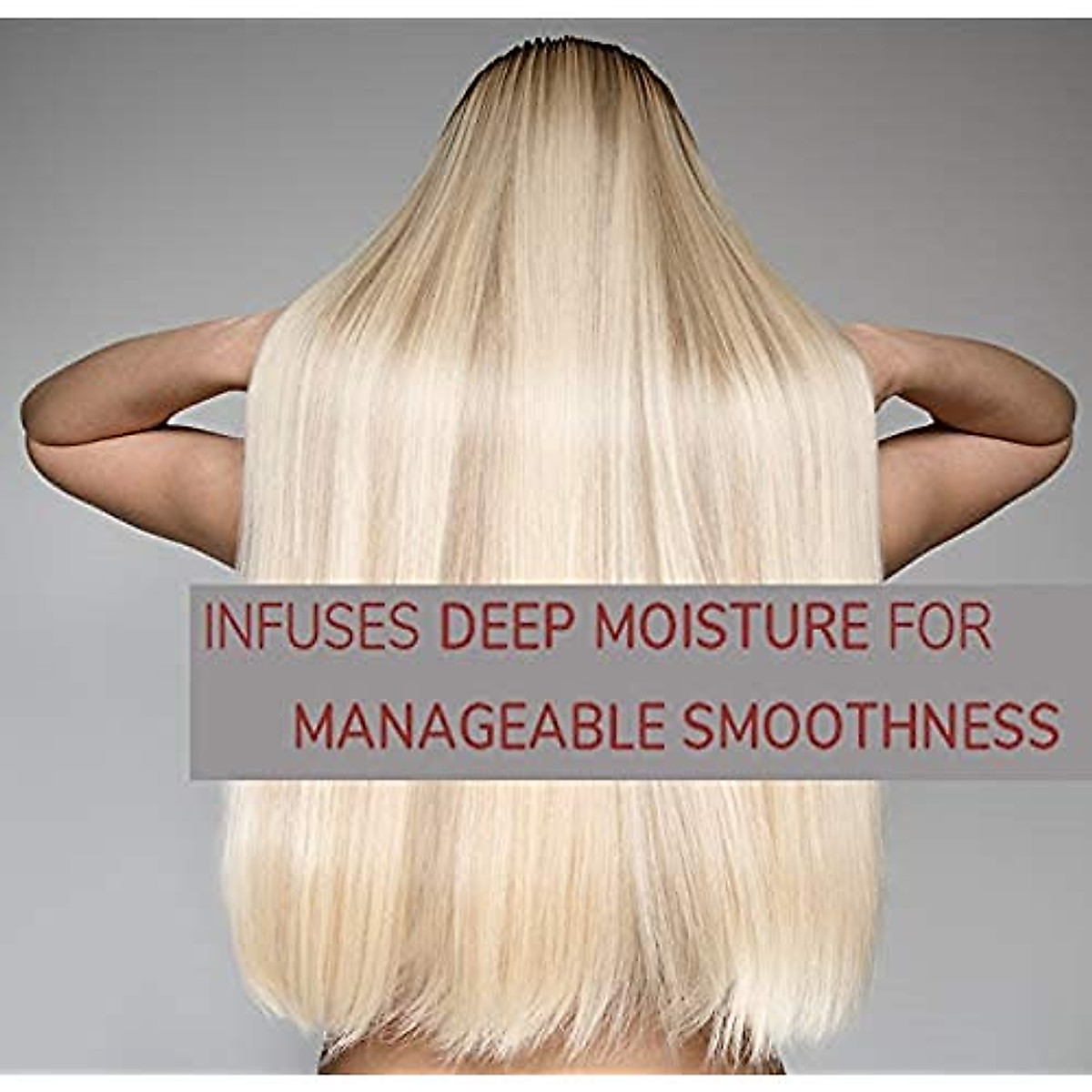 GIOVANNI Eco Chic Smooth as Silk Deeper Moisture Conditioner, 24 oz. - Apple + Aloe Extracts, Calms Frizz, Detangles, Wash & Go, Lauryl & Laureth Sulfate Free, Paraben Free, Color Safe