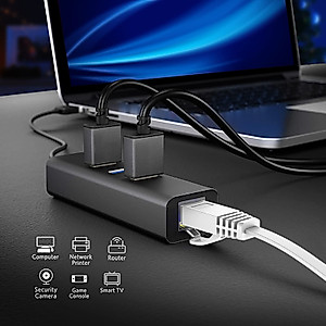 Siricook Cat 6 Ethernet Cable High Speed 125 ft, Flat Internet Network Patch Cord Support 1Gbps 250 Mhz, Rj45 Connectors for Router, Modem, Faster Than Cat5e Cat5 White 125FT