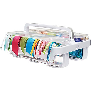 Deflecto Ribbon Dispenser, Clear
