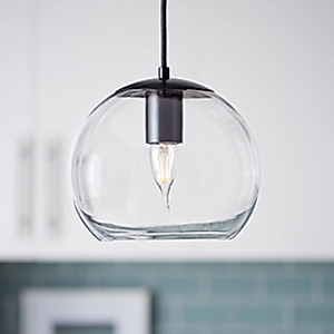 GE Lighting 45576 Relax HD LED (25-Watt Replacement) 200-Lumen Candle Bulb with Medium Base, Soft White Clear, 4-Pack, 4 Piece