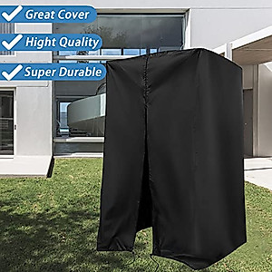 Rilime Treadmill Cover,Folding Treadmill Cover Waterproof Outdoor,Dustproof Cover for Nordictrack Treadmill Folding Running Machine,46" L X 38" W X 66" H