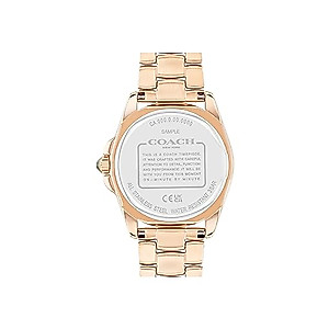 Coach Greyson Women's Watch | Enhancing Elegance for Every Event | Water Resistant (Model 14504275)