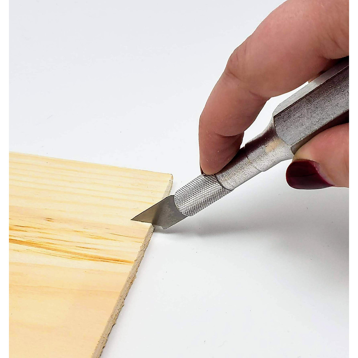 Excel Blades 44283 Craftsman Hobby Knife Set, Precision Cutting Tool Set, Craft Knife Set Includes Assortment of Light Duty to Heavy Duty Handles and 13 Blades