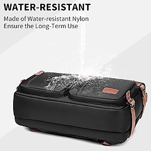 PETITE SIMONE 3 in 1 Computer Bag for Men, 17.3 Inch Laptop Backpack for Men & Women, Work Bag for Men, Work Briefcase, Laptop Bag