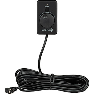 Dayton Audio BSA-200 200 Watt Bridgeable Stereo Bass Shaker and Subwoofer Amplifier with Remote - 110 WPC RMS at 2 Ohms, 230 Watts RMS at 4 Ohms Bridged