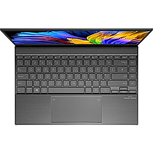 Asus Zenbook 14 inch FHD Laptop, AMD Ryzen 5 5500U, 6-Cores, up to 4 GHz, 8GB DDR4 RAM, 256GB PCle SSD, NVIDIA GeForce MX450 Graphics, Webcam, WiFi, Bluetooth, HDMI, Media Card Reader