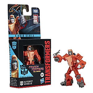 Transformers Toys Studio Series Core Class The The Movie Autobot Wheelie Action Figure - Ages 8 and Up, 3.5-inch