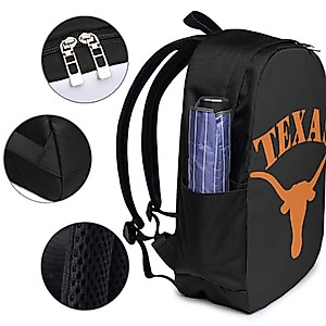 VNCXCNCN I Love TEXAS Laptop Backpack Classic Backpack Band Elements Travel Backpack Sports Backpack With USB port