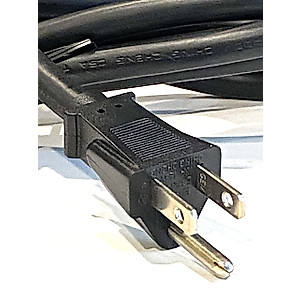 Heavy Duty 6 Foot 14 AWG AC 3 Prong Power Cord for Guitar Amplifier Musical Amp PC and More