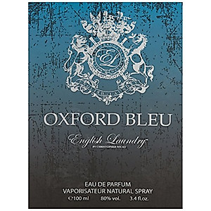 English Laundry Oxford Bleu Eau de Parfum, 3.4 Fl Oz