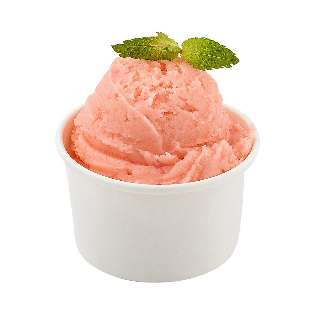 Coppetta 3-Ounce Dessert Cups, 200 Disposable Ice Cream Cups - Lids Sold Separately, Heavy-Duty, White Paper Frozen Yogurt Bowls, For Hot And Cold Foods, Perfect For Gelato Or Mousse - Restaurantware