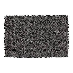 Addison Rugs Boulder Cobblestone Wool Area Rug, 2' x 3', Steel
