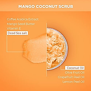 Exfoliating and Moisturizing Ultra Rich Body Scrub (mango)