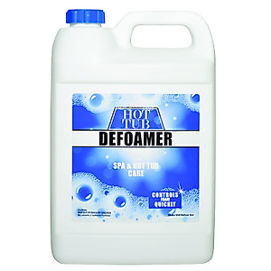 Spa & Hot Tub Defoamer - Gallon - Quickly Removes Foam Without The Use of Harsh Chemicals, Eco-Friendly Safe Silicone Emulsion Formula - Concentrate