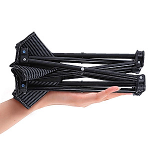 Folding Camp Stool, Portable Camping Stool Mini Camping Foot Stool Outdoor Adult Hiking Fishing Beach Portable Chair Collapsible Stool