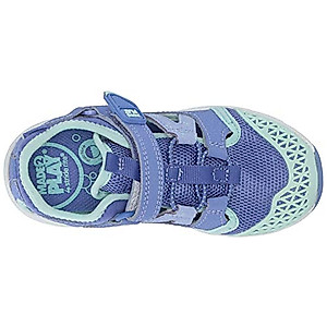 Stride Rite Baby-Girl's Made2play Nesta -Boy's Machine Washable Sandal Athletic Sneaker, Blue, 5 W US Toddler