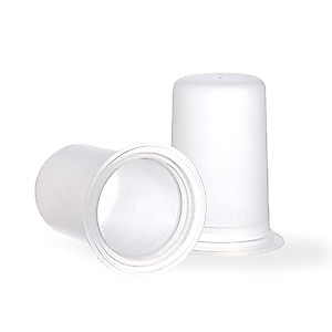 Ameda Universal Spare Parts Kit, Breast Pump Accessories, Silicone Breast Pump Parts, 2 Diaphragms & 2 Valves, Use with Mya Joy, Mya Joy PLUS, Platinum, Pearl, Elite, Finesse & Purely Yours (4 Piece)