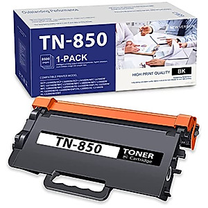 TN-850 TN850 Toner Cartridge - High Yield LVELIMIT Compatible Replacement for Brother TN850 TN-850 DCP-L5500DN MFC-L6750DW MFC-L5700DW MFC-L5800DW MFC-L5900DW Printer, 1 Pack Black.