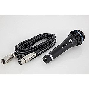 Rockville 2 RMC-XLR Dynamic Cardioid Professional Metal Microphones W/XLR Cable
