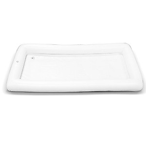 GEARONIC Inflatable Serving Bar Buffet Salad Ice Drink Food Cooler Picnic Camping Party Yard Outdoor Tray With Drain Plug