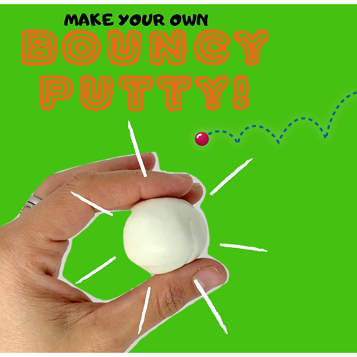 Ultimate Slime Kit - 10 Slimy Experiments | Make Glow-in-The-Dark, Clear, Color-Shift, Bounce, & Other Cool Slimes | Fun STEM & Science Activity Kit Gift for Kids & Teens