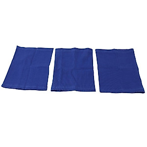 Yosoo Dog Calming Band Elastic Noise Canceling Ear Covers Set for Grooming Thunderstorms Fireworks Anxiety Relief (L), Large, Blue