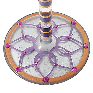 Enesco Designs by Lolita Dreamcatcher Hand-Painted Artisan Wine Glass, 15 Ounce, Multicolor