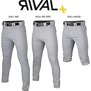 Easton | RIVAL+ Baseball Pant | White | Adult | Large