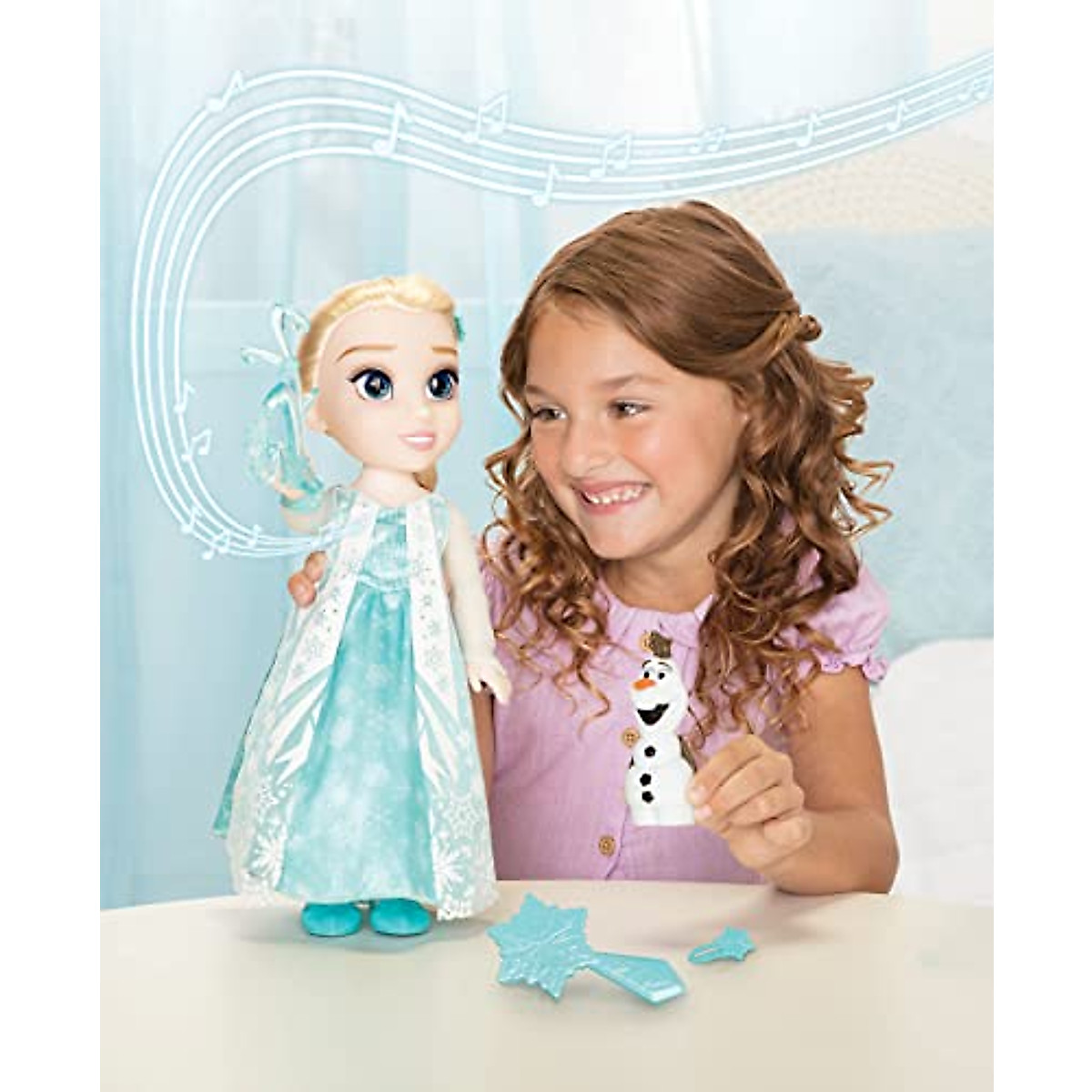 Disney Frozen Elsa Doll Classic My Singing Friend Elsa Doll & Olaf Figure