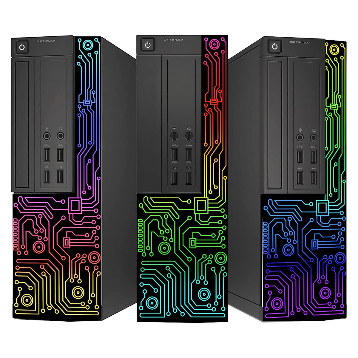 Dell OptiPlex Desktop RGB Computer Intel i5 Quad-Core Processor 8GB RAM 256GB SSD, 22 Inch Monitor, Win 10 Pro WiFi, Gaming PC Keyboard & Mouse (Renewed)