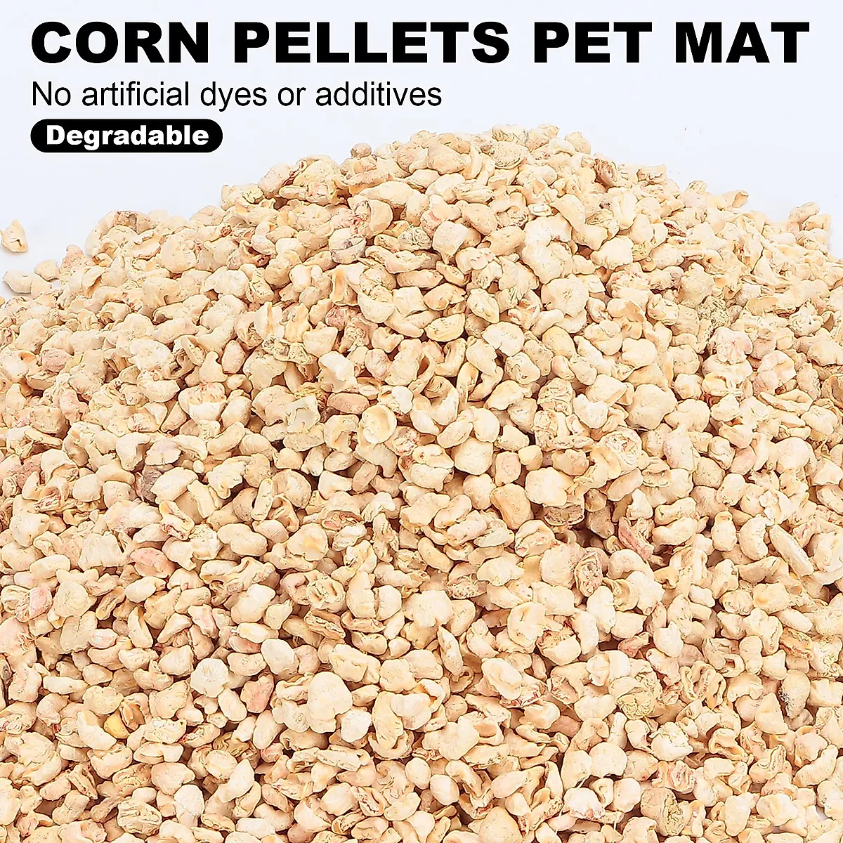 Hamsters Bedding Litter, Dust Corn Cob Pellets for Pet Bed Rabbits Squirrels Hamsters Gerbils Chinchillas Pet Bedding with Corn Cob Pellets