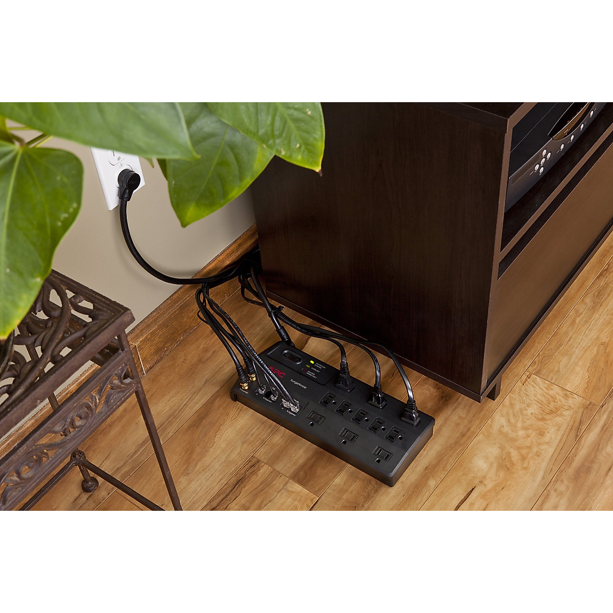 APC Surge Protector with Phone, Network Ethernet and Coaxial Protection, P11VNT3, 3020 Joules, 11 Outlet Surge Protector Power Strip Black