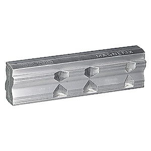 Wilton P-4 Magnefix Prism Vise Jaw Pads, 4' Width (14846)