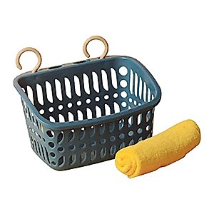 Grebest 1 Set Hamster Sleeping Nest Rest Four-Season Universal Practical Hamster Guinea Pigs Sleeping Nest House Dark Blue