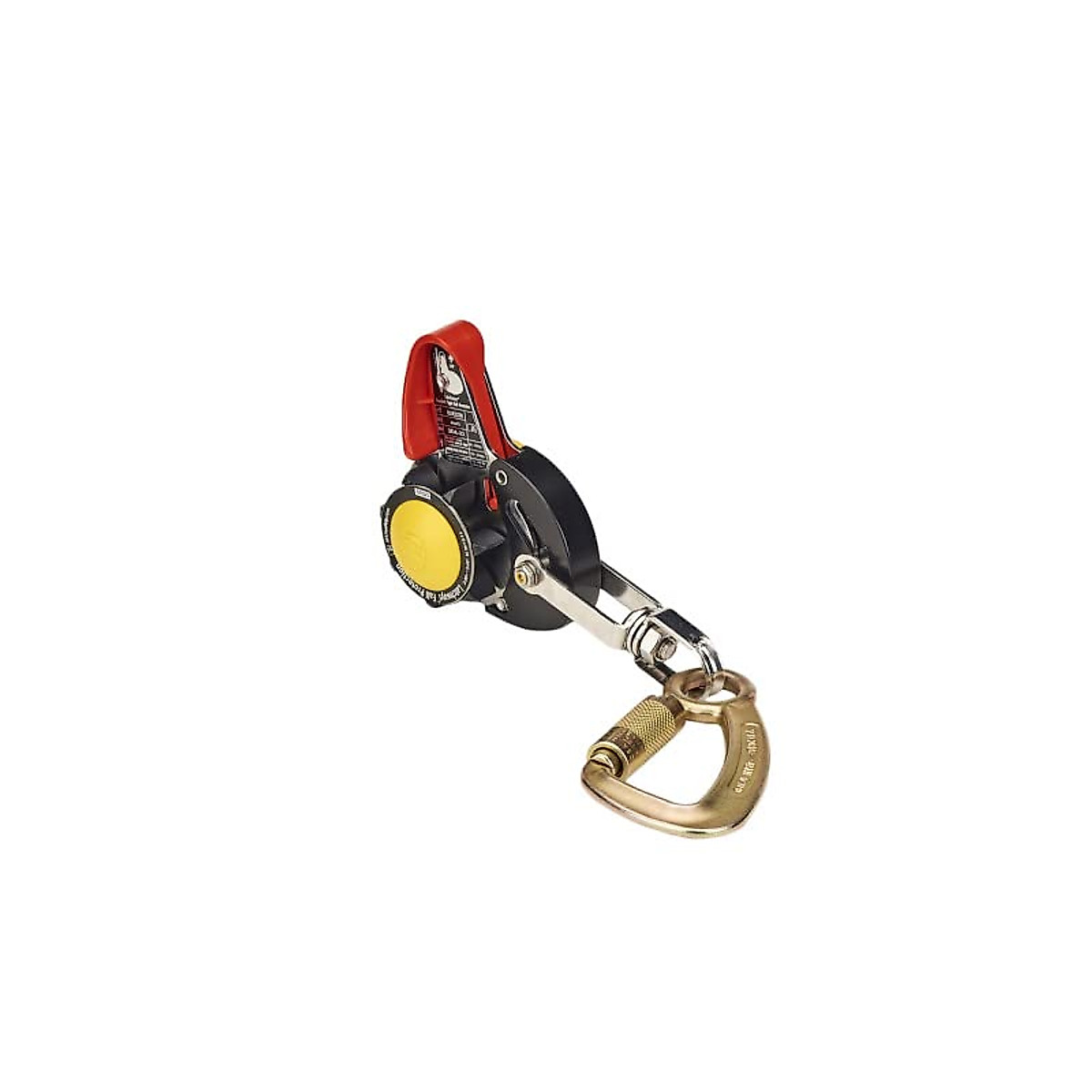 MSA 3104L-00 Latchways Attachment Device for Vertical Ladder Lifeline Kit, Harness to Cable System Connection, for Hands-Free Operation, Fixed Ladder Fall Protection, ANSI
