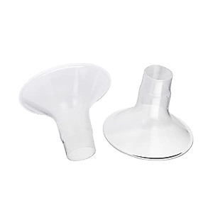 Motif Medical, Duo Breast Shields Flanges, Replacement Parts for Duo Breast Pump - 19mm