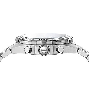 Tag Heuer Formula 1 CAU1115 Mens Quartz Watch Black Dial Chronograph Ss 41mm