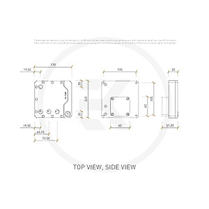EKWB EK-Quantum Kinetic FLT 120 Pump/Reservoir Combo, DDC PWM, D-RGB, Plexi