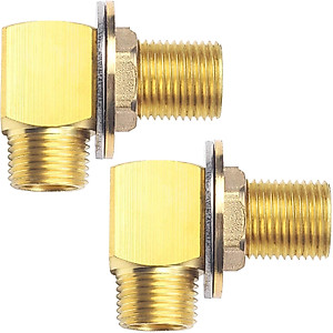 CWM Installation Kit for Wall Mount Commercial Faucet,90 Degree Elbow Backsplash Mount Set for Commercial Sink Faucet,Suitable for Stainless Steel Commercial Kitchen Prep & Utility Sink,1Pair