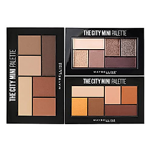 Maybelline New York Makeup The City Mini Eyeshadow Palette, Chill Brunch Neutrals Eyeshadow, 0.14 oz