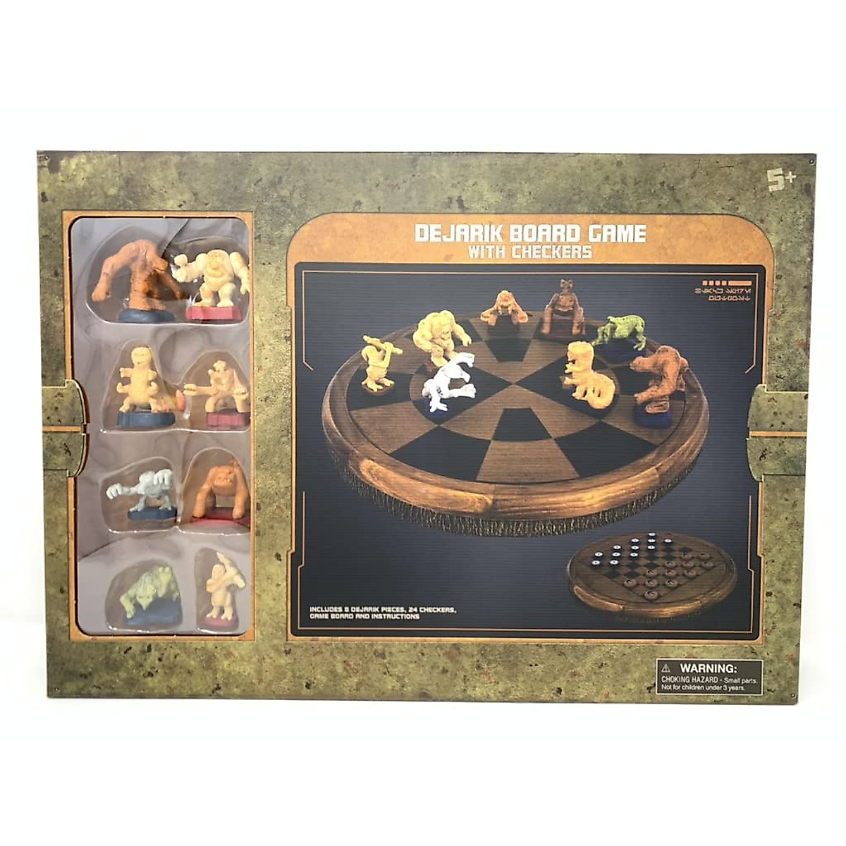Star Wars Galaxy's Edge Dejarik Board Game with Checkers