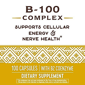 Nature's Way Vitamin B-100 Complex Capsule