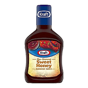 Kraft Spicy Honey Slow-Simmered BBQ Barbecue Sauce (18 oz Bottle)
