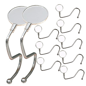 Alipis 30 Pcs Anti-Skid Hook Bags Metal Aluminum Alloy + Iron Student