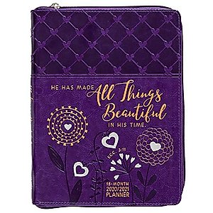 All Things Beautiful 2021 Planner: 18-Month Ziparound Planner