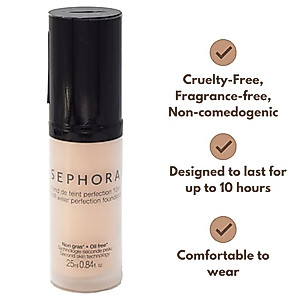 SEPHORA COLLECTION 10 HR Wear Perfection Foundation 05 Light Porcelain (P) 0.84 oz