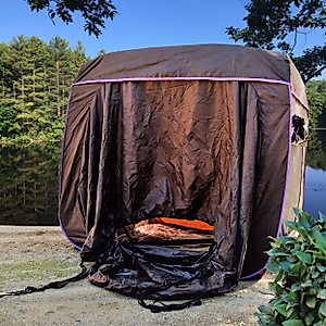 Admired By Nature Extended pop up SUV Tent, Cube, ABN5M008-PRPL , Purple