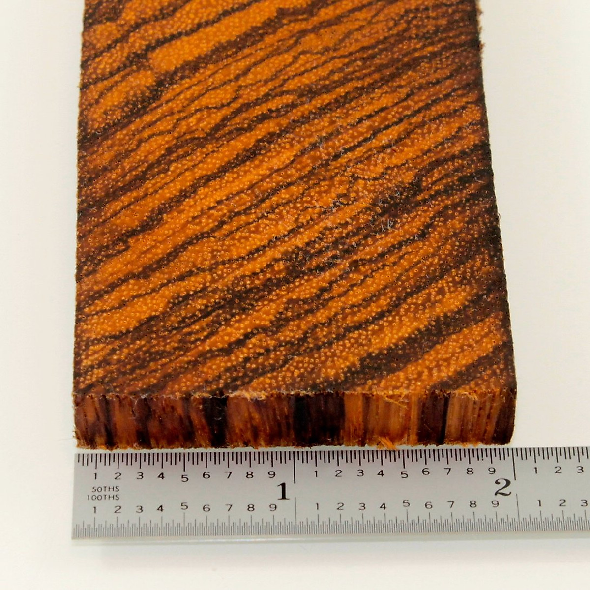 Bookmatched Zebrawood Knifes Scales, Handle Blank Exotic Knife Scales Wood