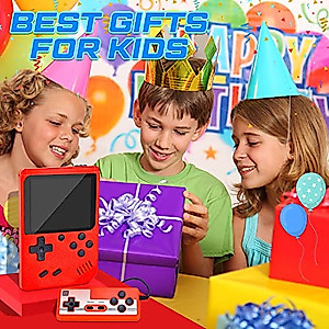 Handheld Game Console for Kids Boys Girls, Toys for 6 7 8 9 10 11 12 13 14 Year Old Boy, Retro Game Console Gifts for Adults Boys, Game Gifts for Boys Ages 5-11, Birthday Gifts for Kids Adults